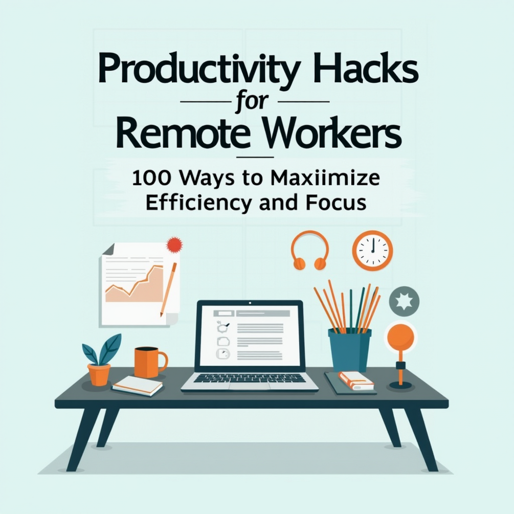 Remote Work Productivity Hacks: 100 Proven Tips to Maximize Focus ...