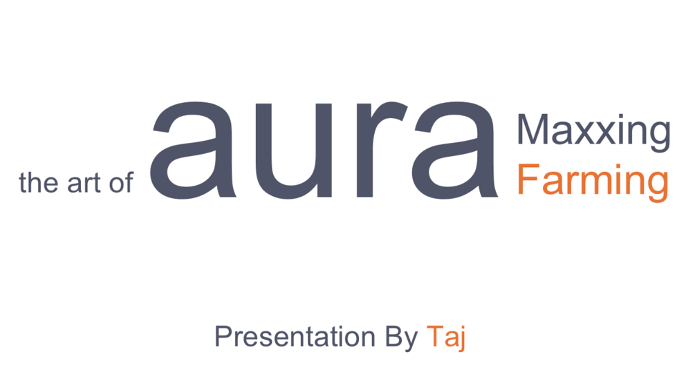 The Art Of Aura-Maxxing