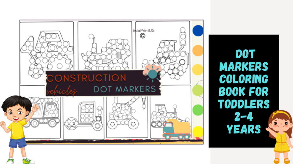 Construction Vehicles – DOT MARKERS