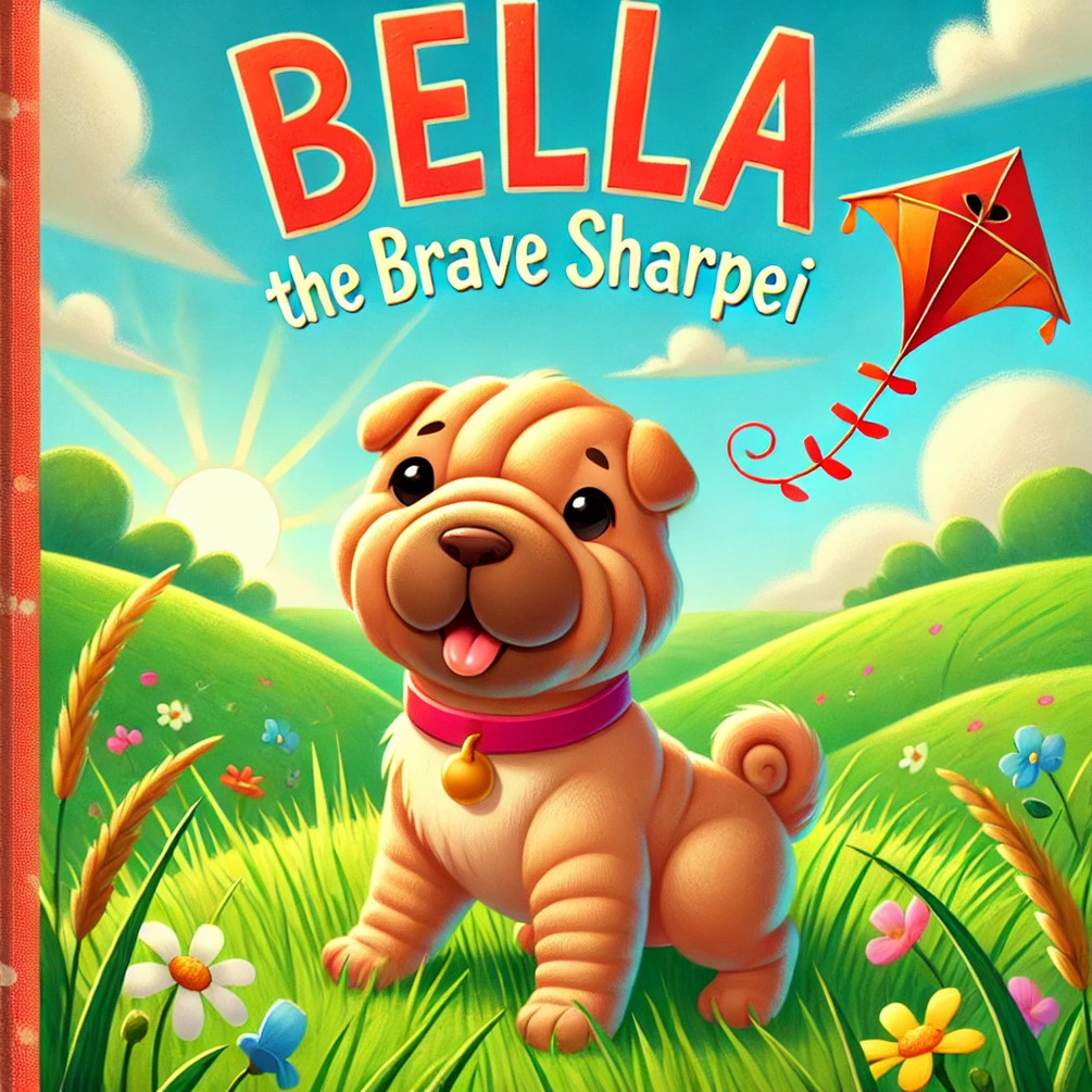 Bella the Brave Sharpei