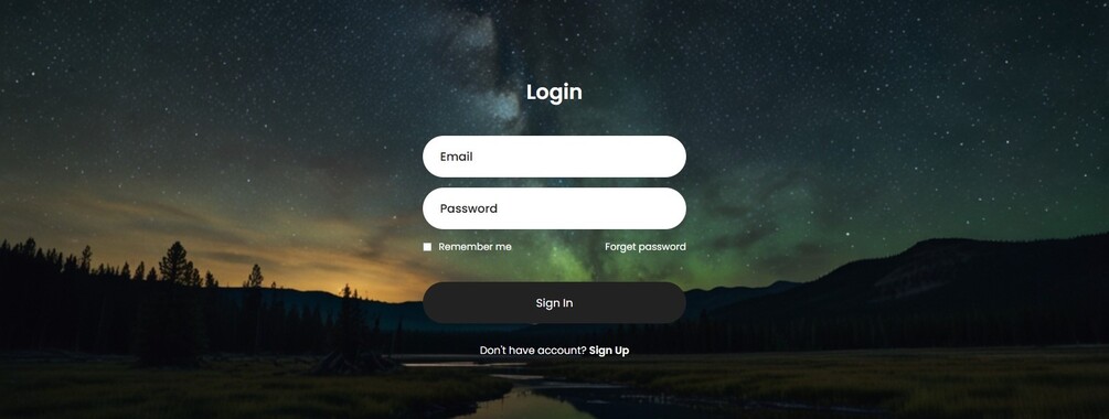 Responsive Login Form 1 (HTML & CSS)