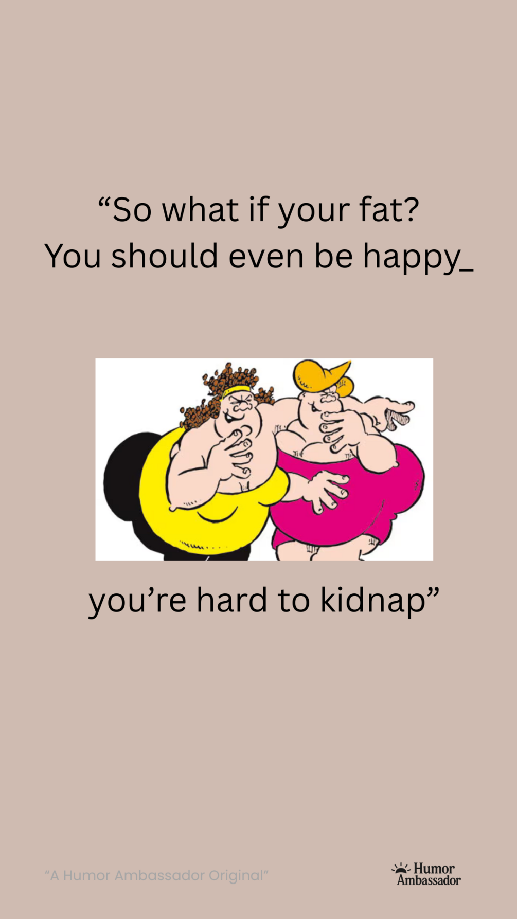 Gaining weight 2- Funny Printable Grief Card