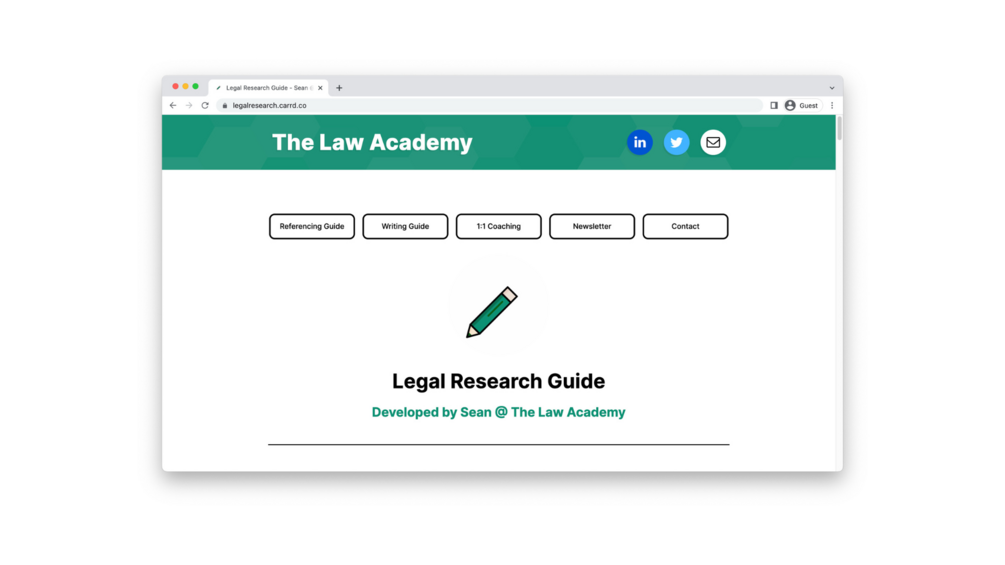 Legal Research Guide