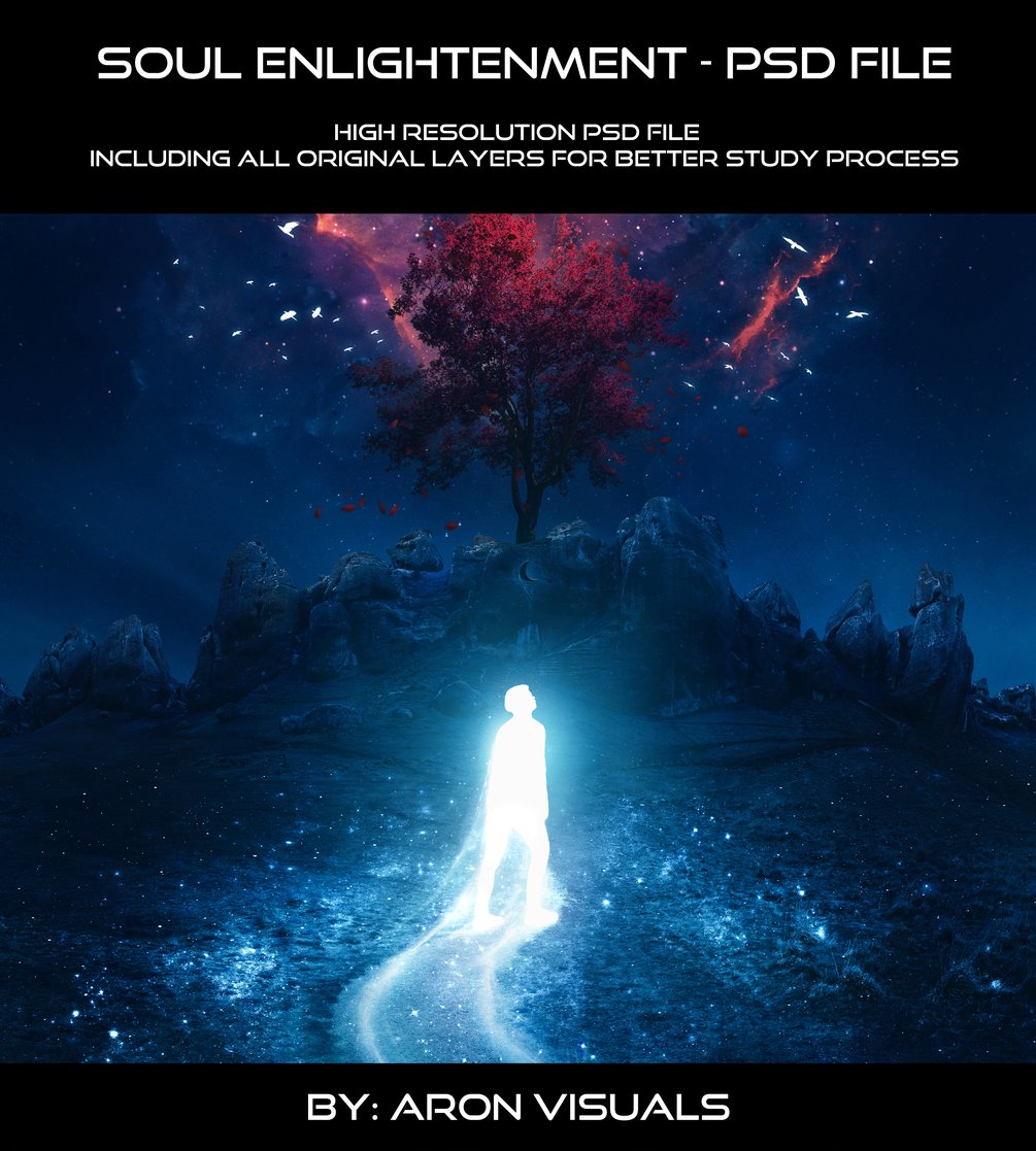 SOUL ENLIGHTENMENT - PSD FILE