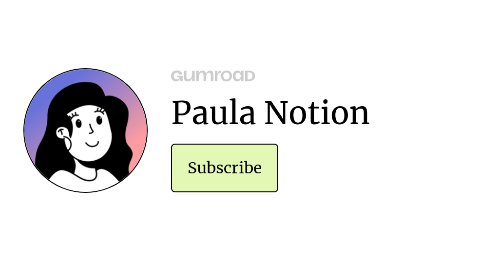 Paula Notion