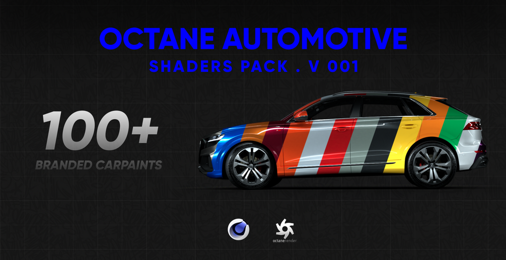 Octane Carpaints collection (100 shaders)