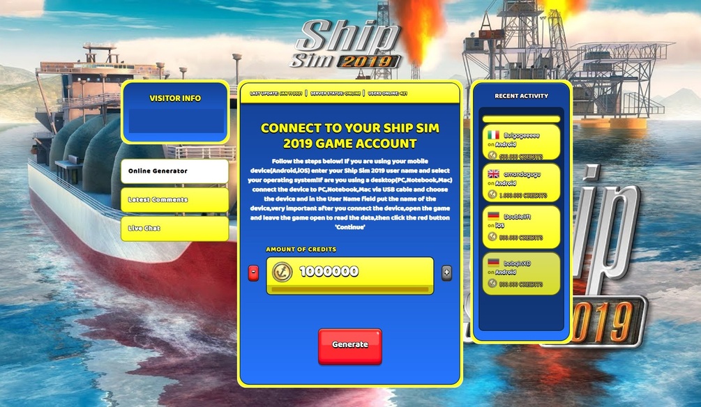 Ship Sim 2019 Hack Tips