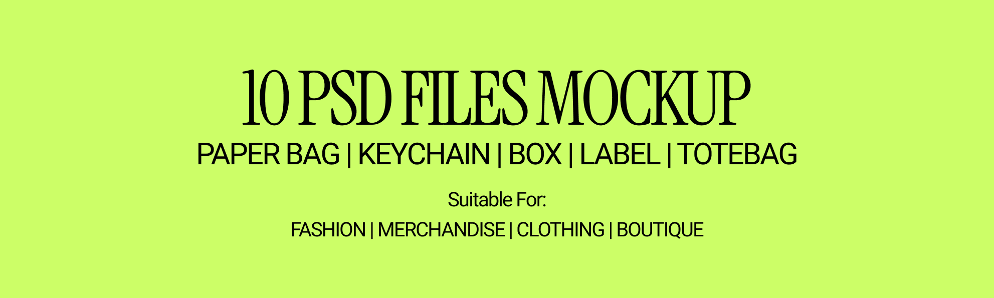 Merchandise Fashion Branding Mockup