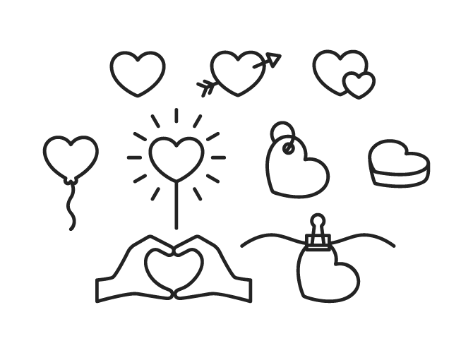 Free: Heart Icon Pack