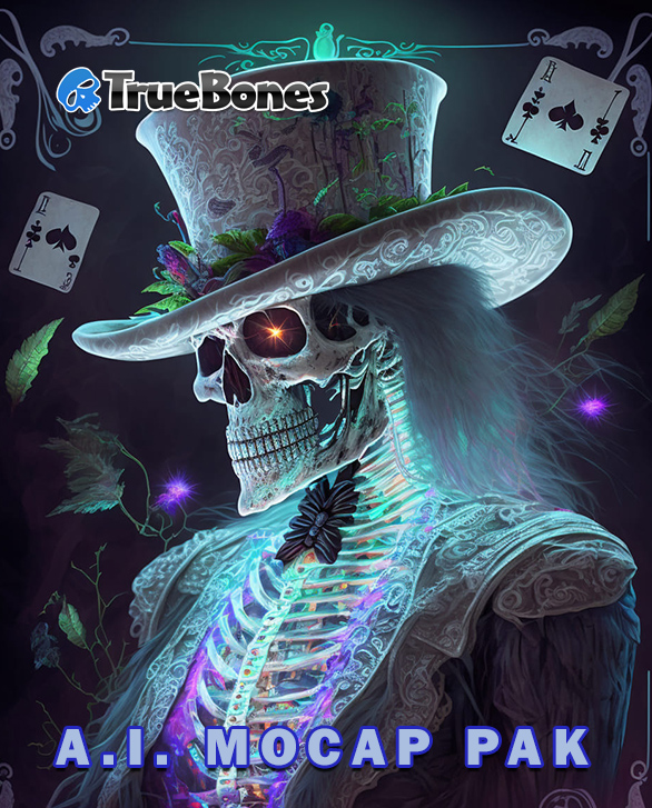 NEW))))) OFFER FROM TRUEBONES "The A.I. Mocap Pak 150". in .FBX and .BVH formats. - Truebones ...