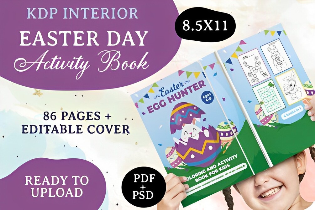 Easter Fun for Kids: Activity Book