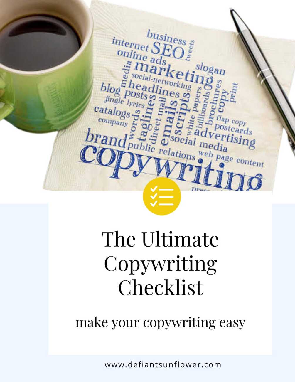 The Ultimate Copywriting Checklist