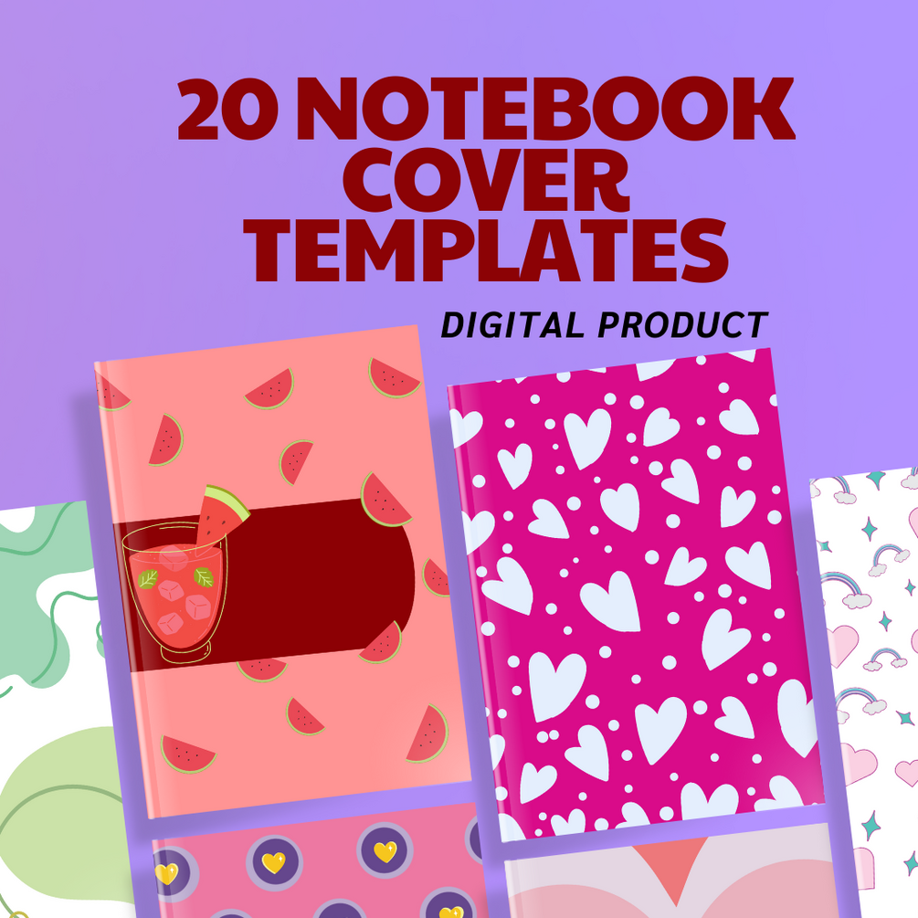 Cute Notebook Cover Templates(20)