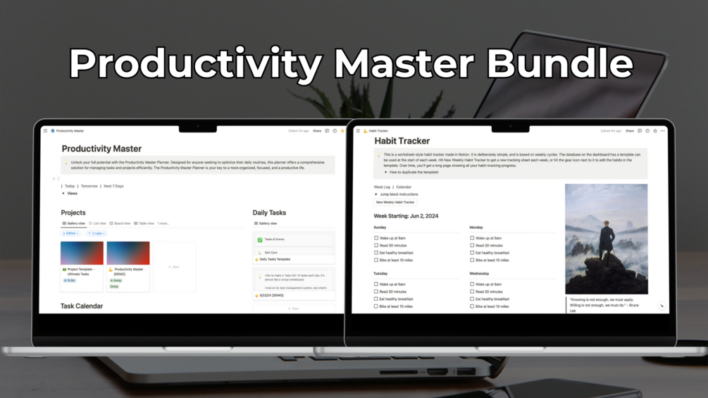 Productivity Mastery Bundle