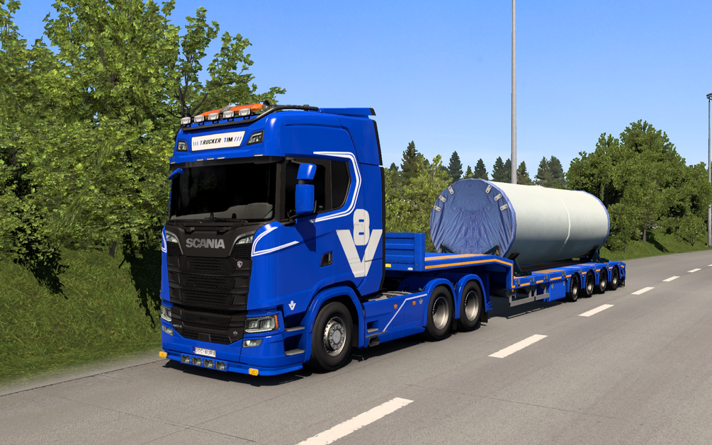 Trucker Tim - Scania S V8 Nextgen Skin