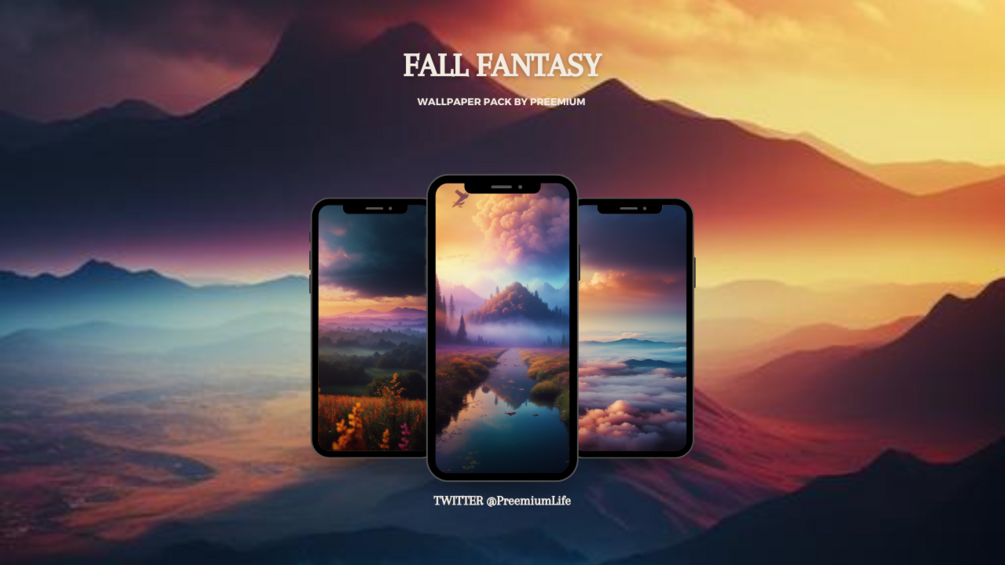 Fall Fantasy Wallpaper Pack by Preeemium