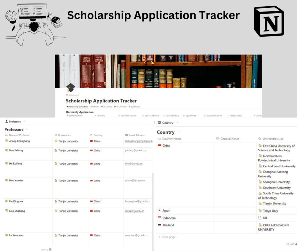 Scholarship Application Tracker