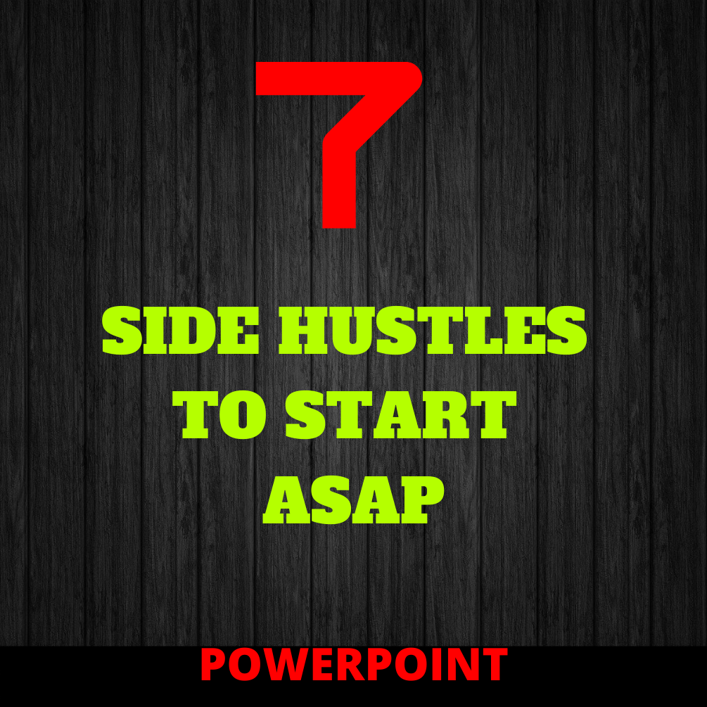 The 7 best Hustle to Start Asap Powerpoint Templete