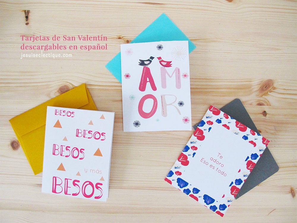Printable Love Notes in Spanish / Notas de amor imprimibles en español