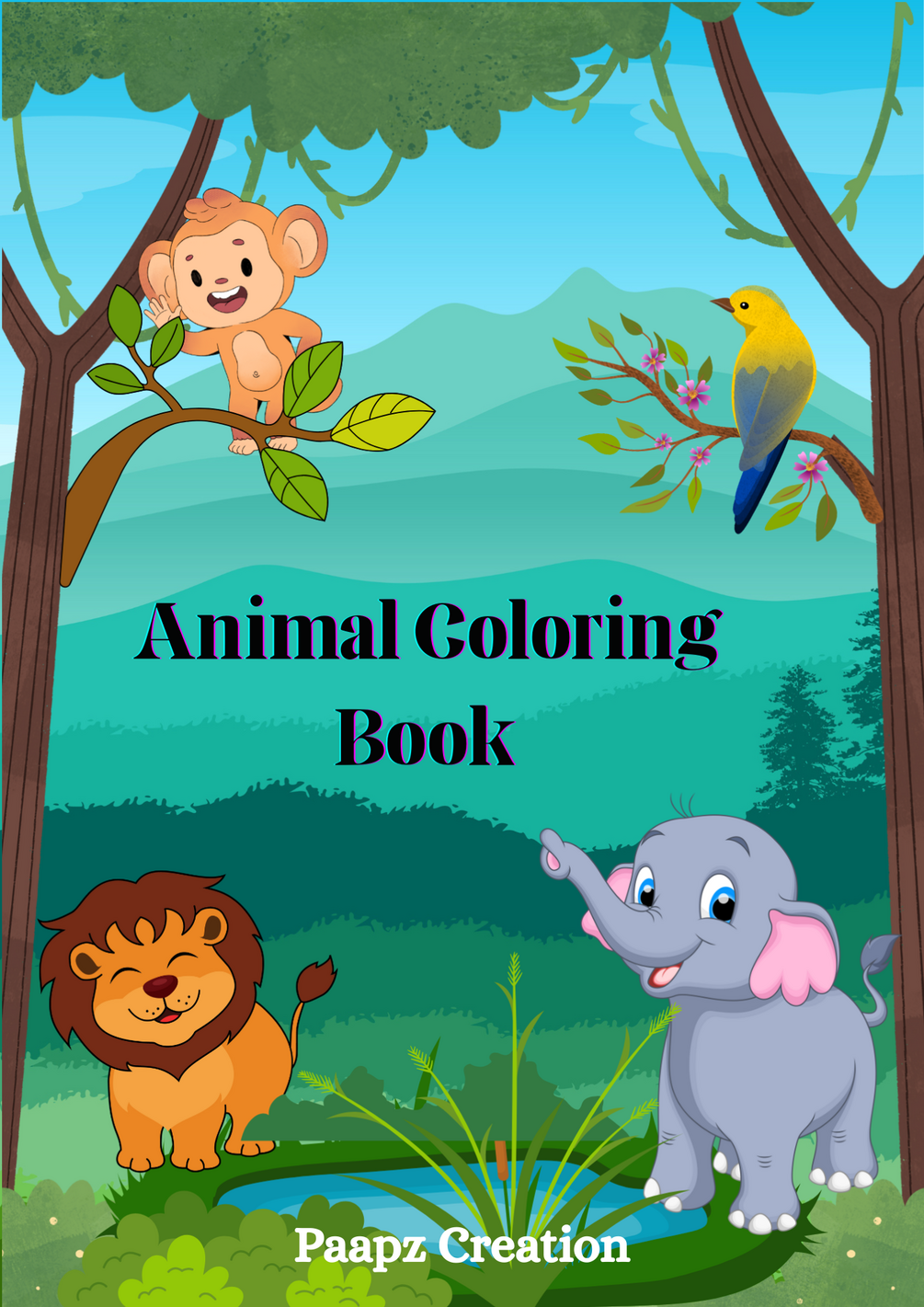 Animal Coloring Book for Kids
