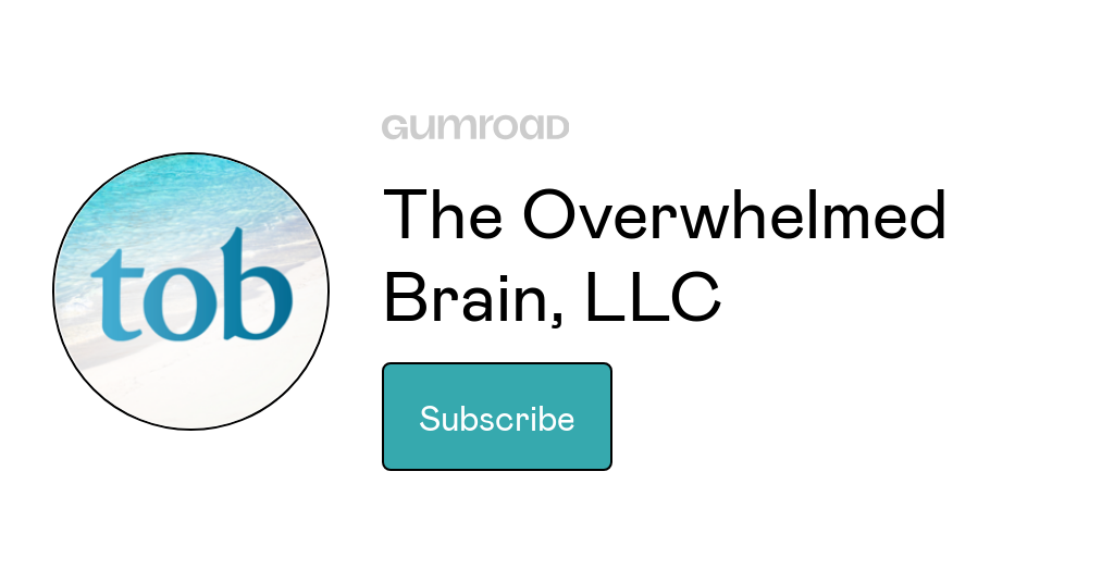 The Overwhelmed Brain, LLC