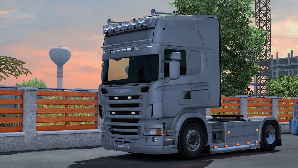 [ETS2] Scania RJL Triple Exit and Bar