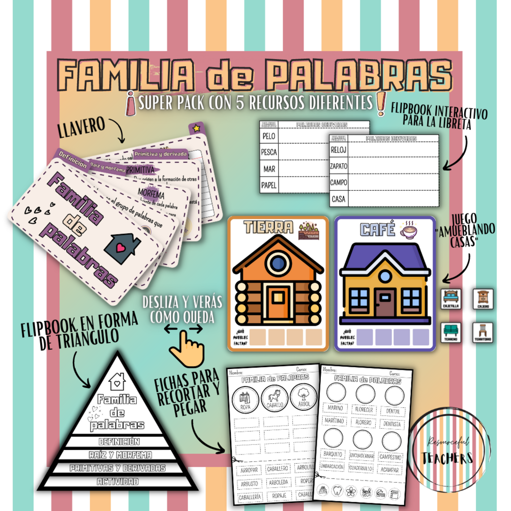 SUPER PACK FAMILIA DE PALABRAS