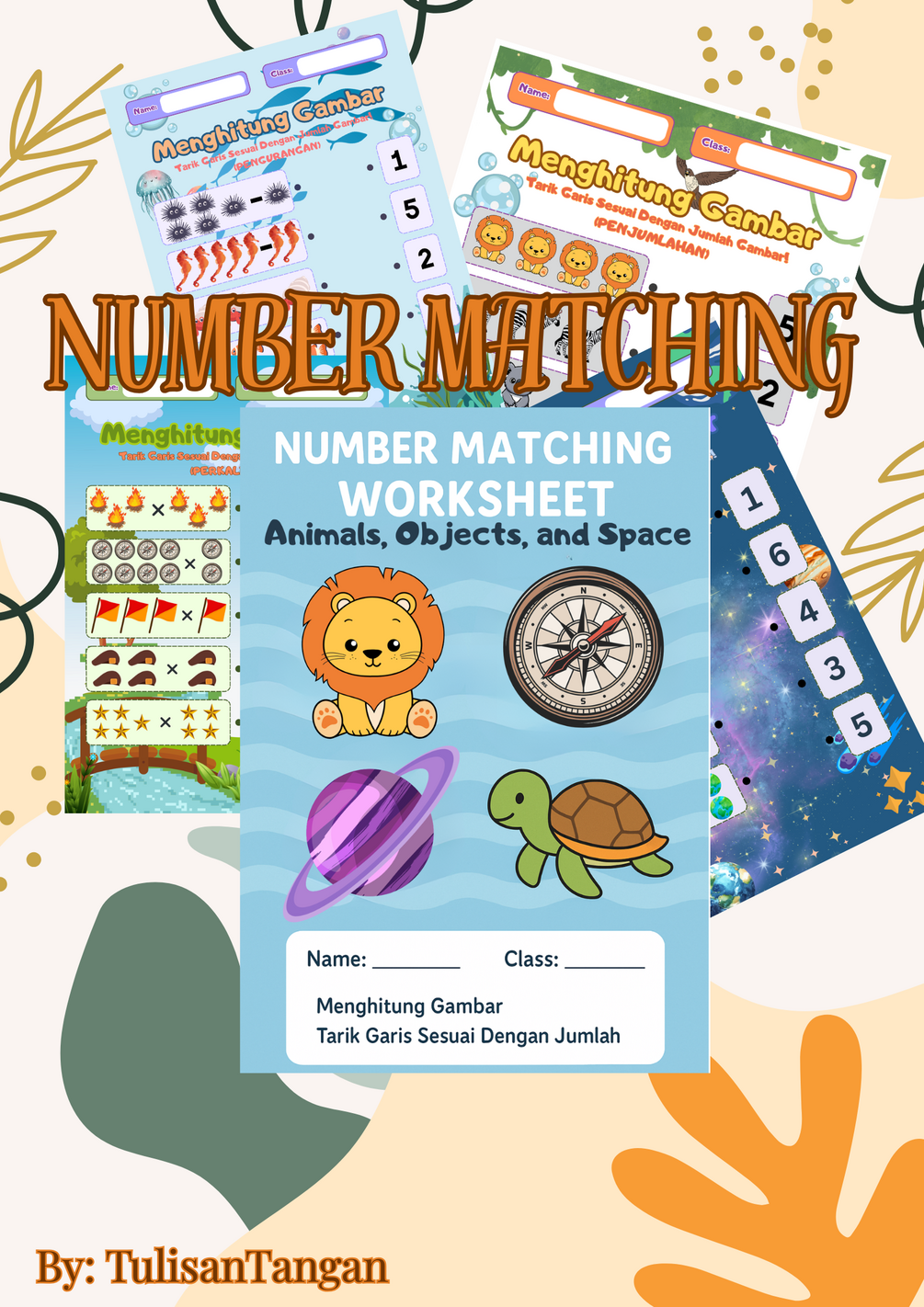 Number Matching Worksheet