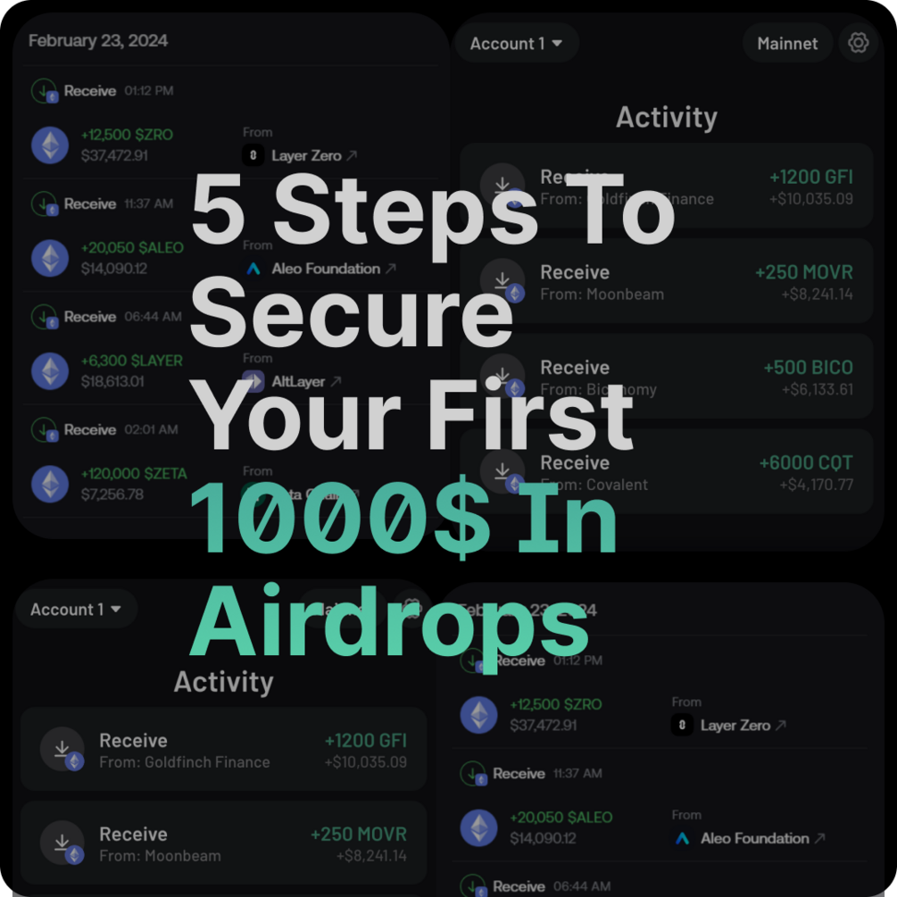 Airdrop Guide - Edgeframe