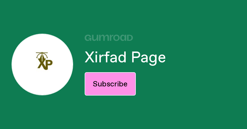 Xirfad Page