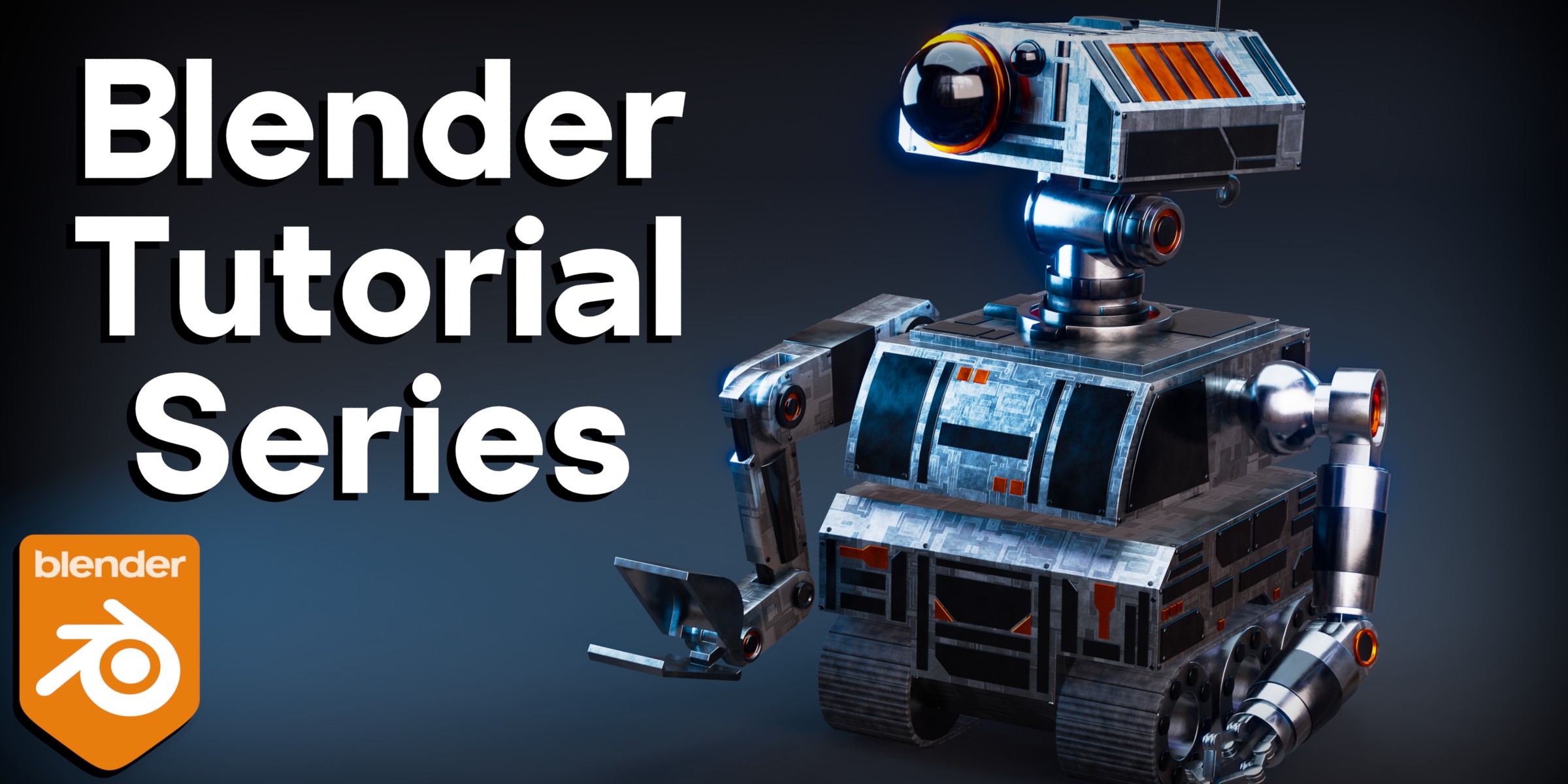 Sci-Fi Construction Robot - Blender Tutorial Series - Ryan King Art
