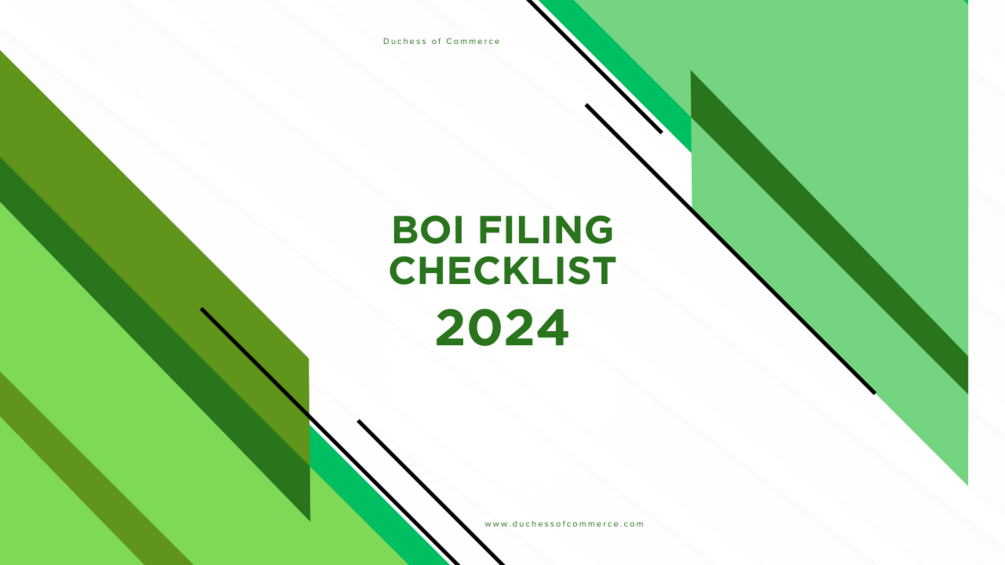 BOI Checklist