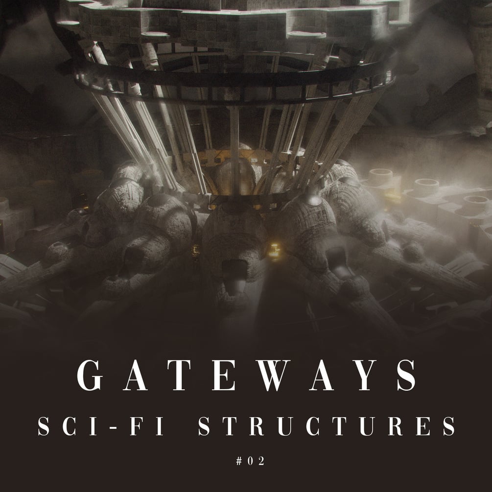 Gateways - Sci-fi Structures _ Pack #02