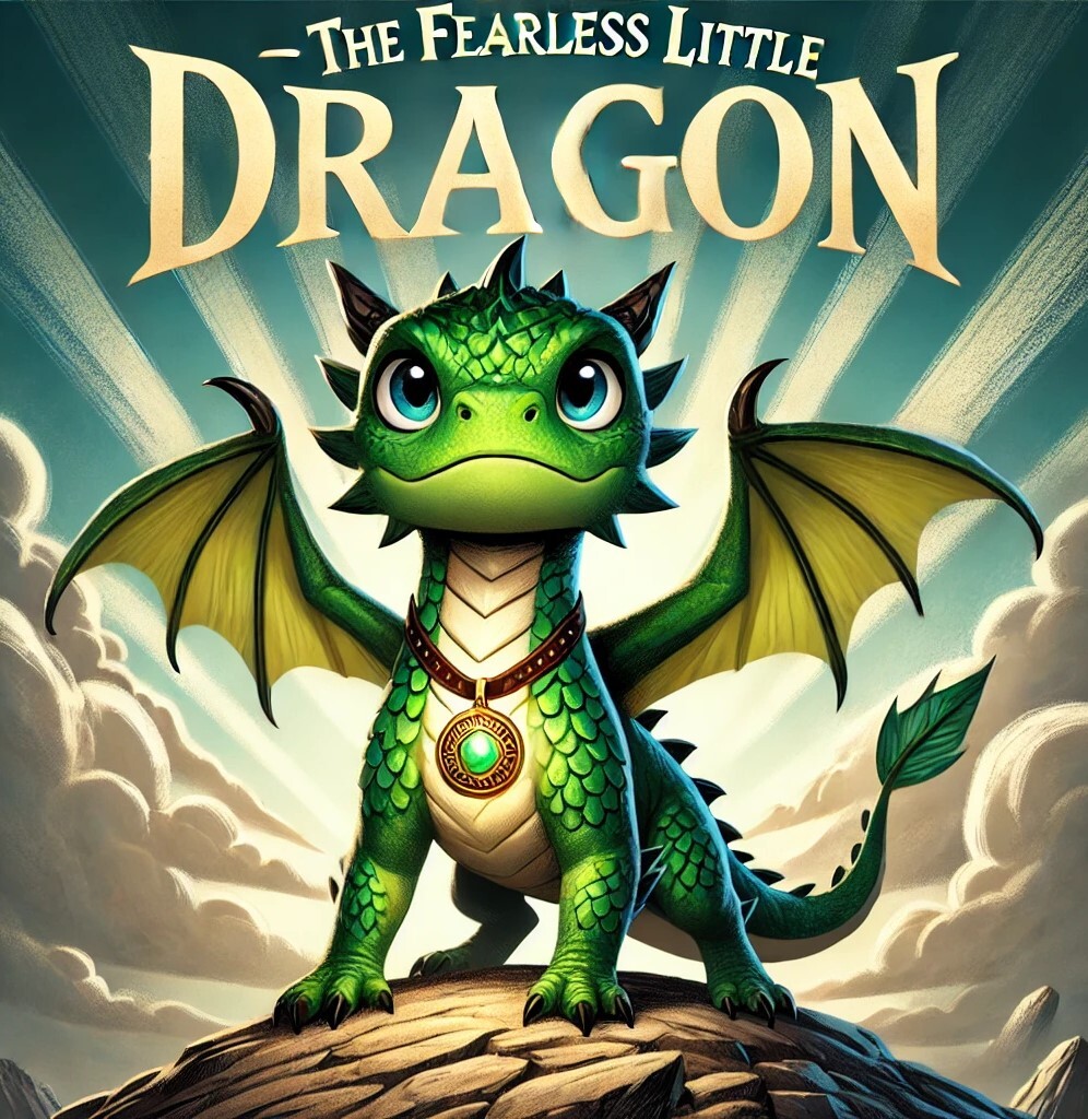 Story for Kids entitled "The Fearless Little Dragon"