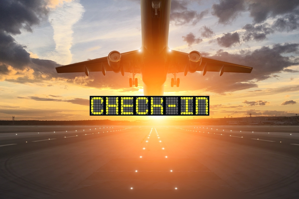 Checkliste für eine Flugreise