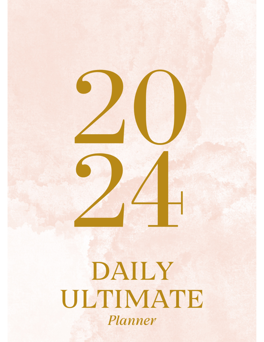 2024 DAILY ULTIMATE PLANNER