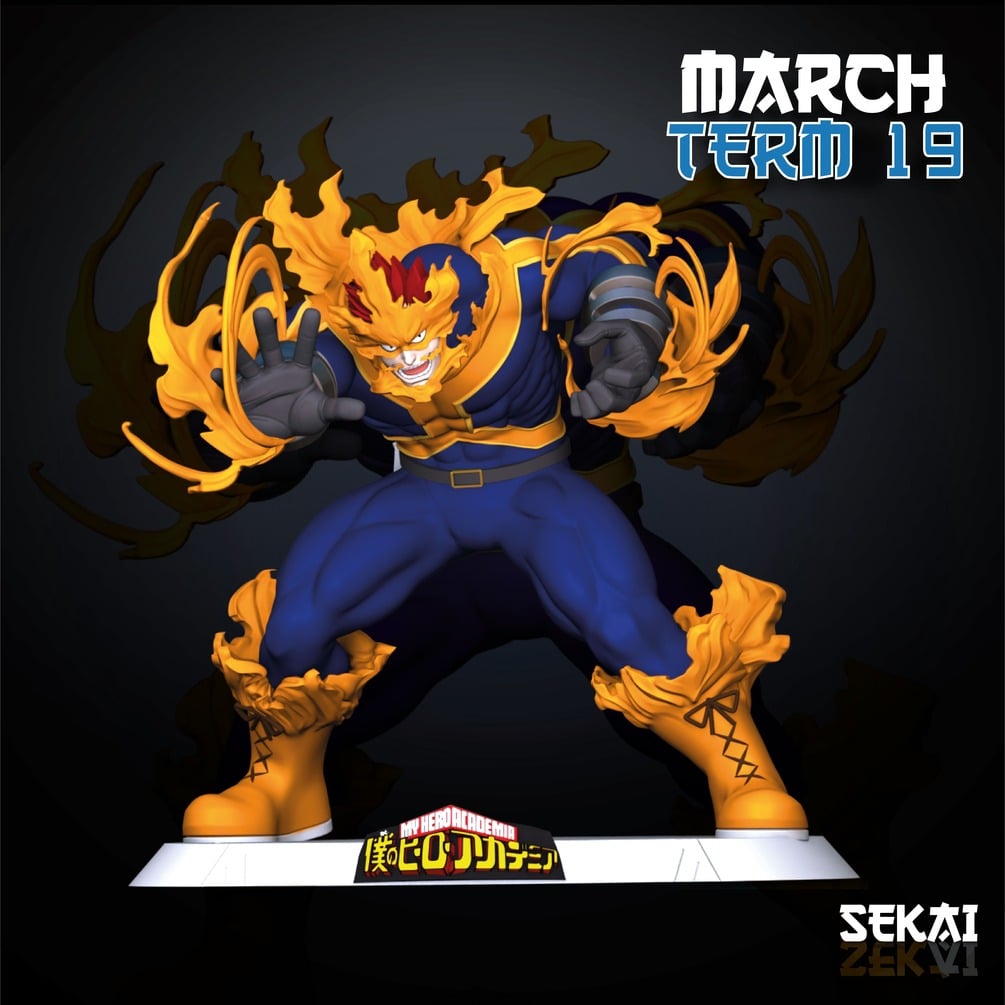 Endeavor Sculpture - Sekai 3D Models -Tested and Ready for 3D printing
