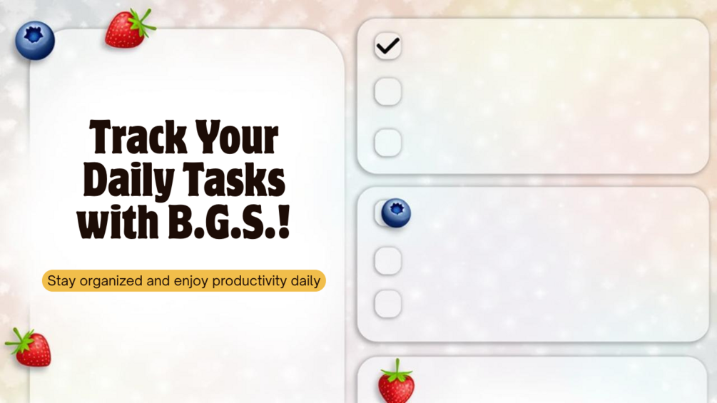 BerryGood Daily Task Track