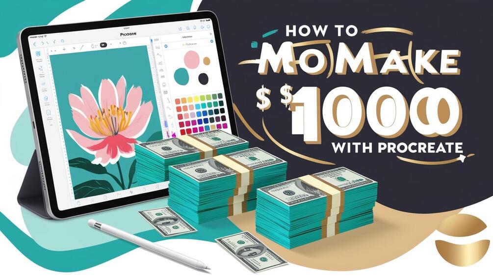 Ideas How to Make $1,000 with Procreate Ebook PDF
