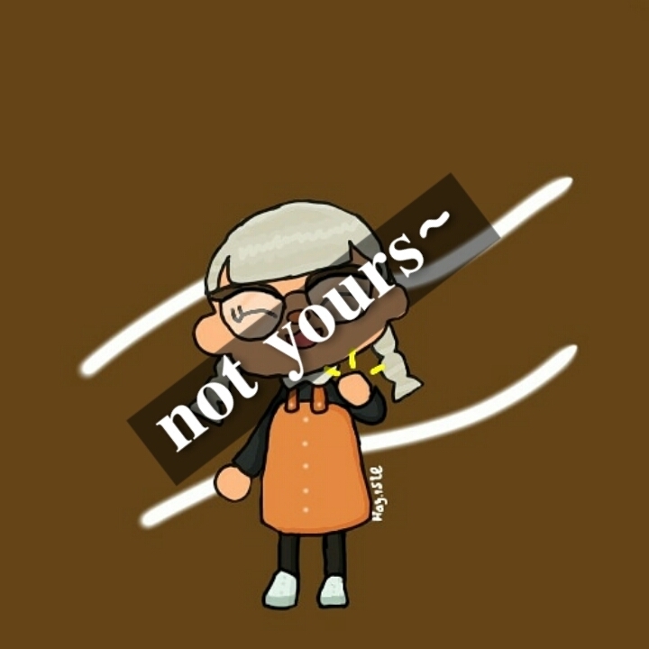 Full body animal crossing character.