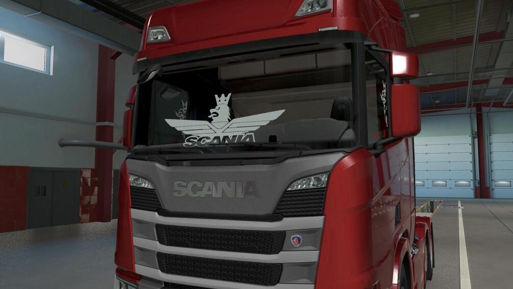 scania sticker