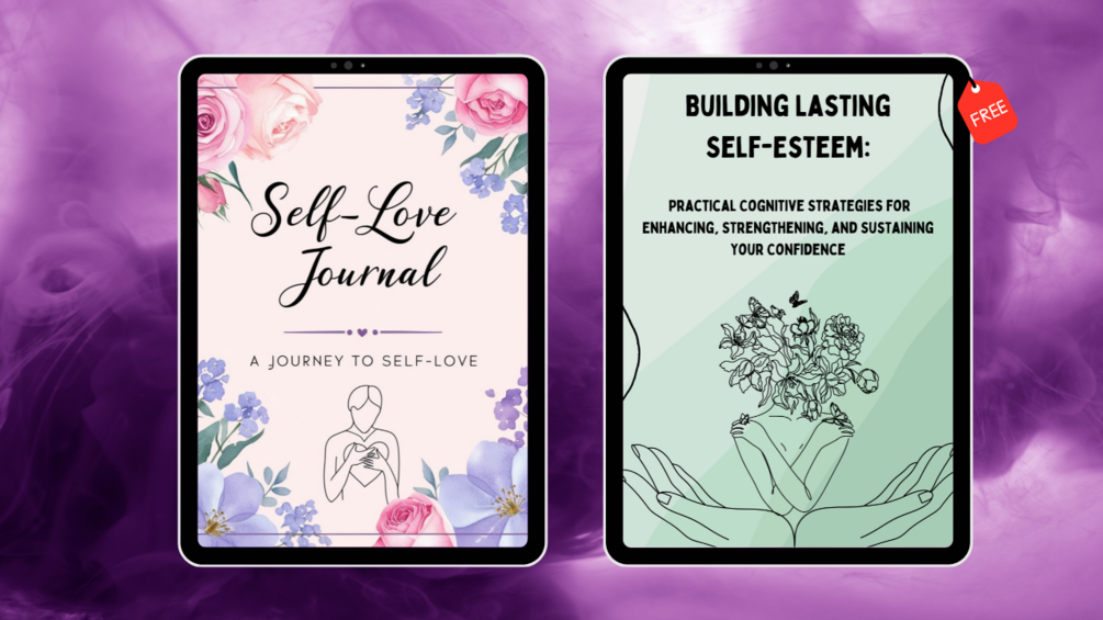 Self love journal + Building lasting self-esteem