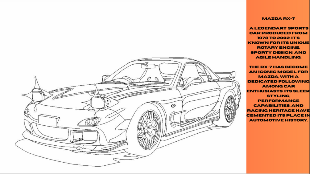 JDM Cars Coloring Book