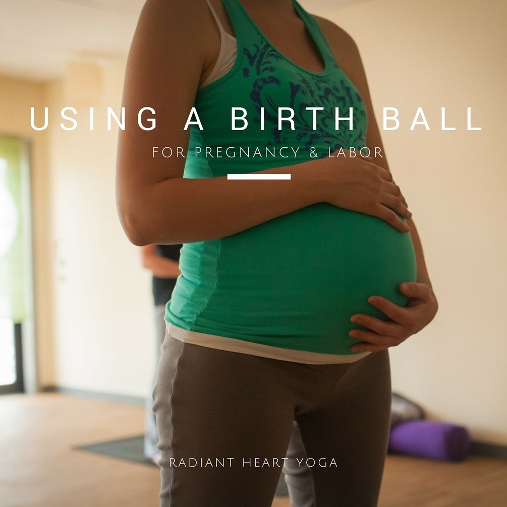 Using a Birth Ball in Pregnancy & Labor