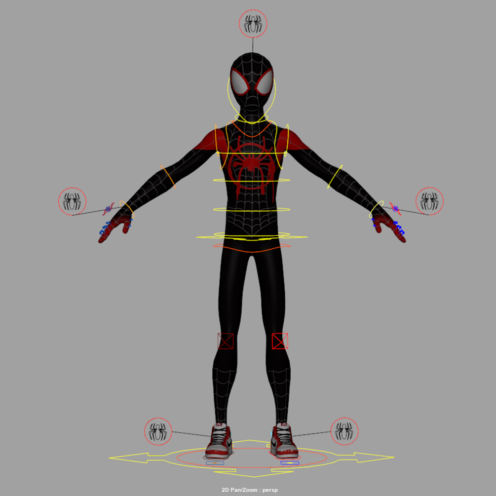 Rigging Spider Man