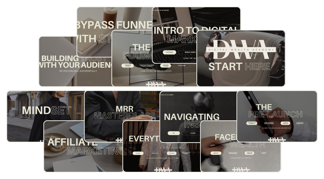 The Digital Wealth Academy