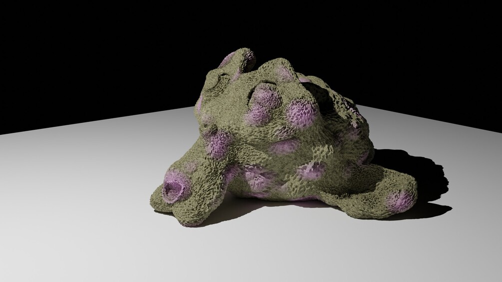 Coral fouling material