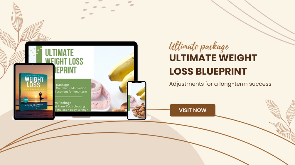 Ultimate weight Loss blueprint, Canva Nutrition Template, Done for You eBook Template, ultimate ...