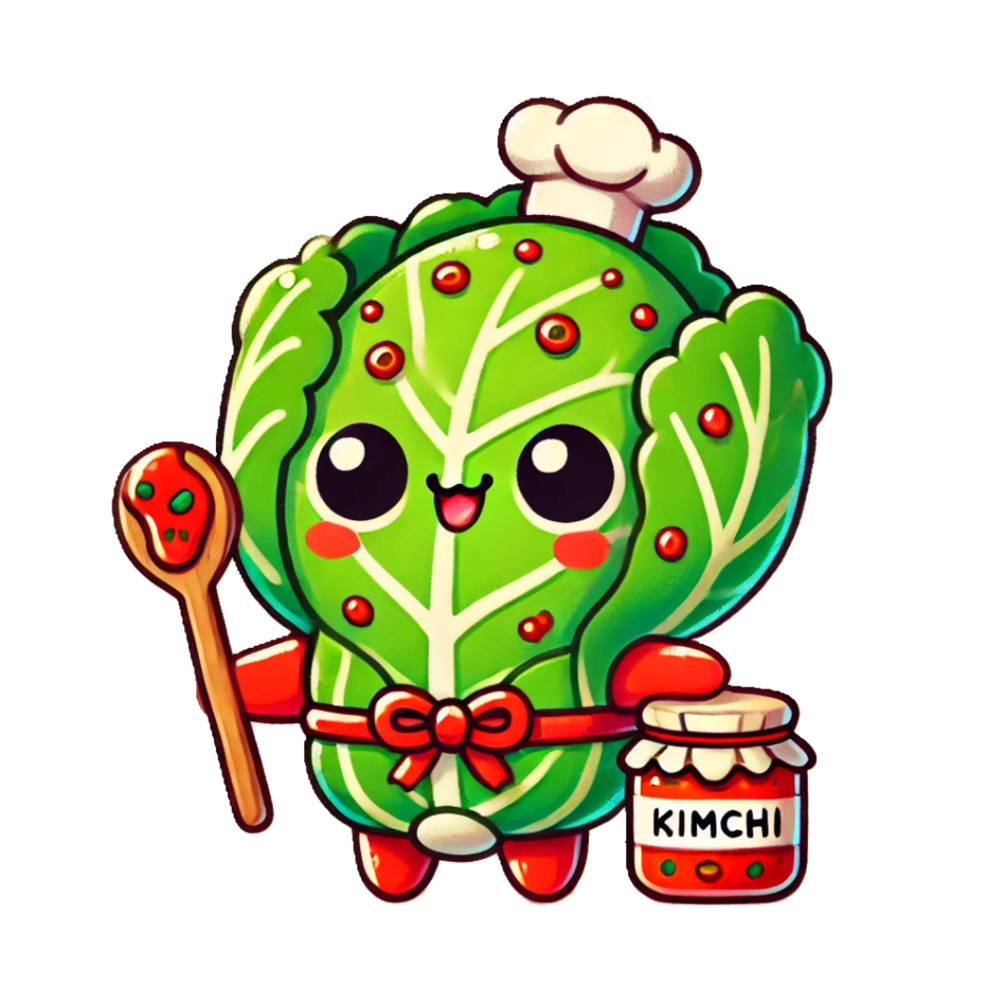 Kimchi's Anthropomorphic character