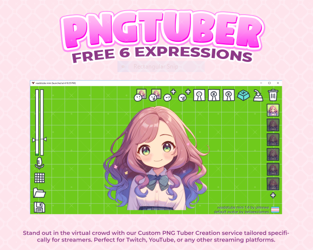 PNG Tuber | Chibi Girl Formal Outfit for Cute Charming Stream Avatar ...